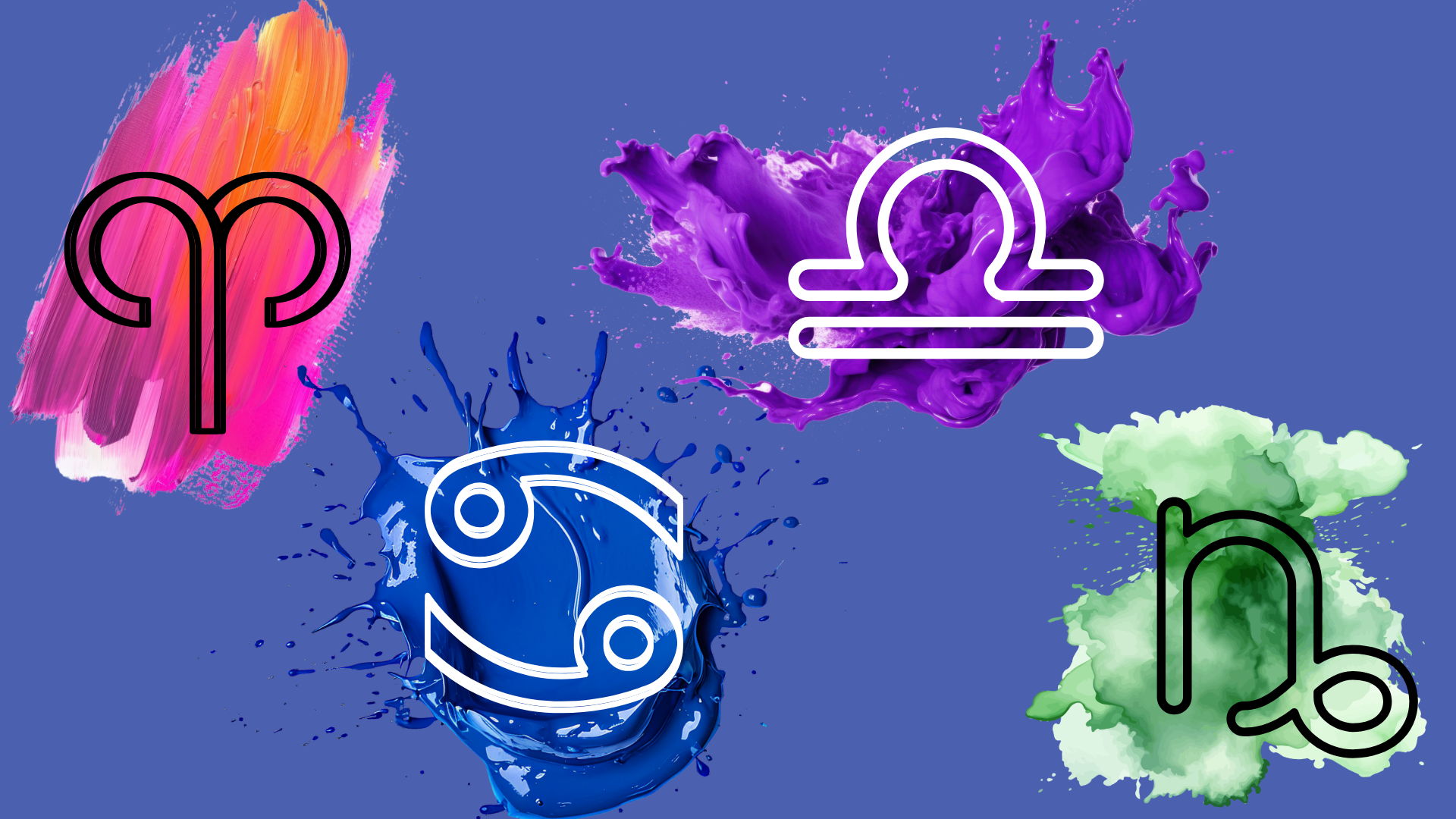 The Four Cardinal Signs of the Zodiac